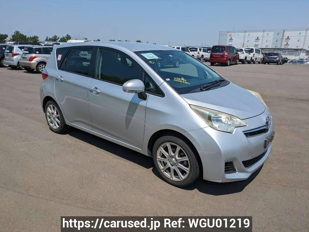 Buy Used 2011 Toyota Ractis NSP120 (WGU01219) | Japanese Used Cars ...
