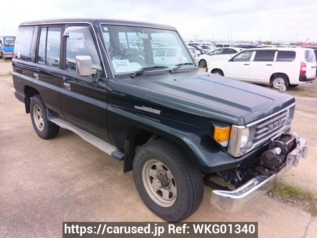 Buy Used 1994 Toyota Land Cruiser HZJ77V (WKG01340) | Japanese Used Cars Carused.jp