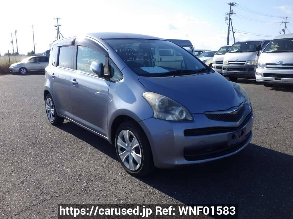 Buy Used 2009 Toyota Ractis NCP100 (WNF01583) | Japanese Used Cars ...