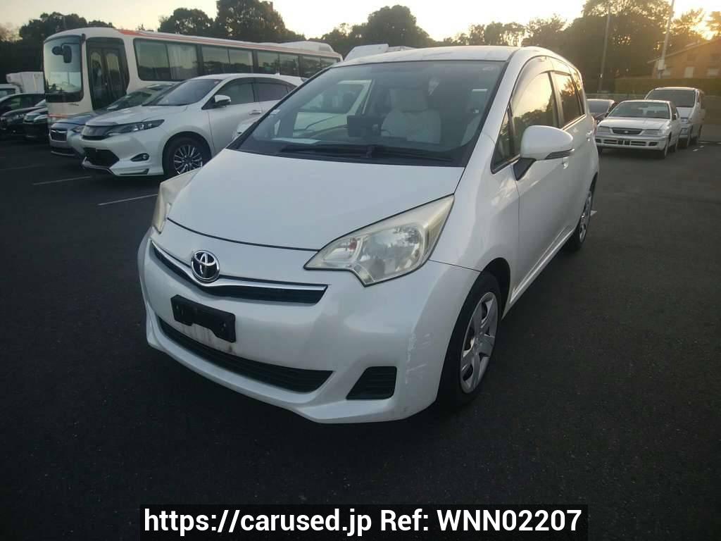 Buy Used 2012 Toyota Ractis NSP120 (WNN02207) | Japanese Used Cars ...