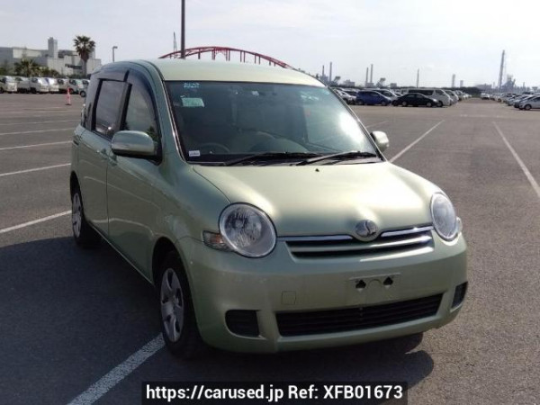 Buy Used 2008 Toyota Sienta NCP81G (XFB01673) - Carused.jp