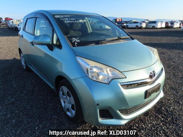 Buy Used 2013 Toyota Ractis NSP120 (XLD03107) - Carused.jp