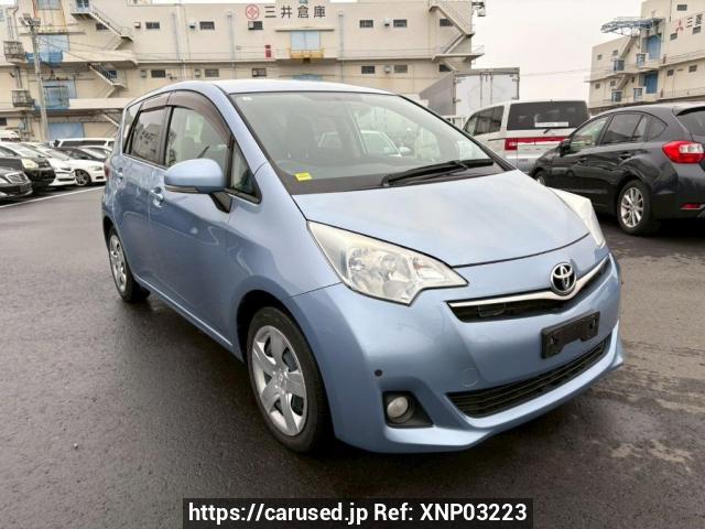 Buy Used 2011 Toyota Ractis NSP120 (XNP03223) - Carused.jp