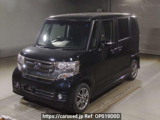 Buy Used 2015 Honda N-BOX CUSTOM JF1 (OP019D0D) - Carused.jp