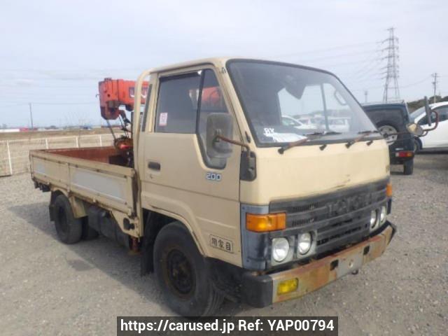 Buy Used 1986 Toyota Dyna Truck BU60 (YAP00794) - Carused.jp