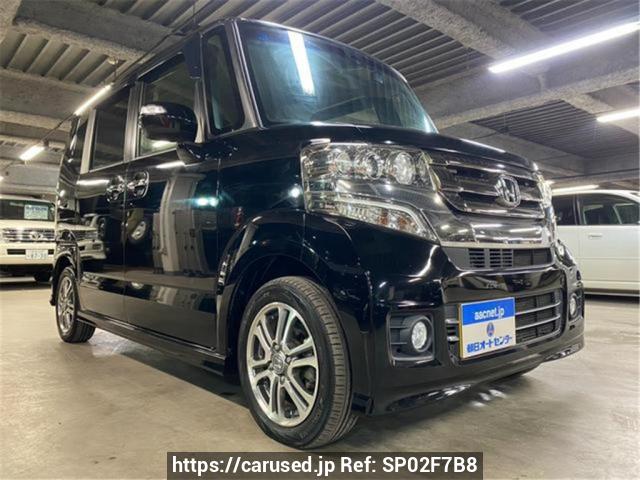 Buy Used 2015 Honda N-BOX CUSTOM JF1 (SP02F7B8) - Carused.jp
